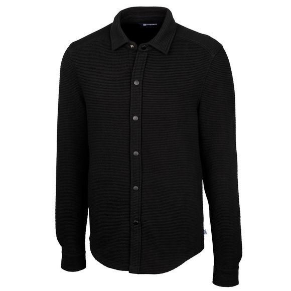 Cutter & Buck | Jackets & Coats | Nwt Cutter Buck Black Coastal Shirt ...